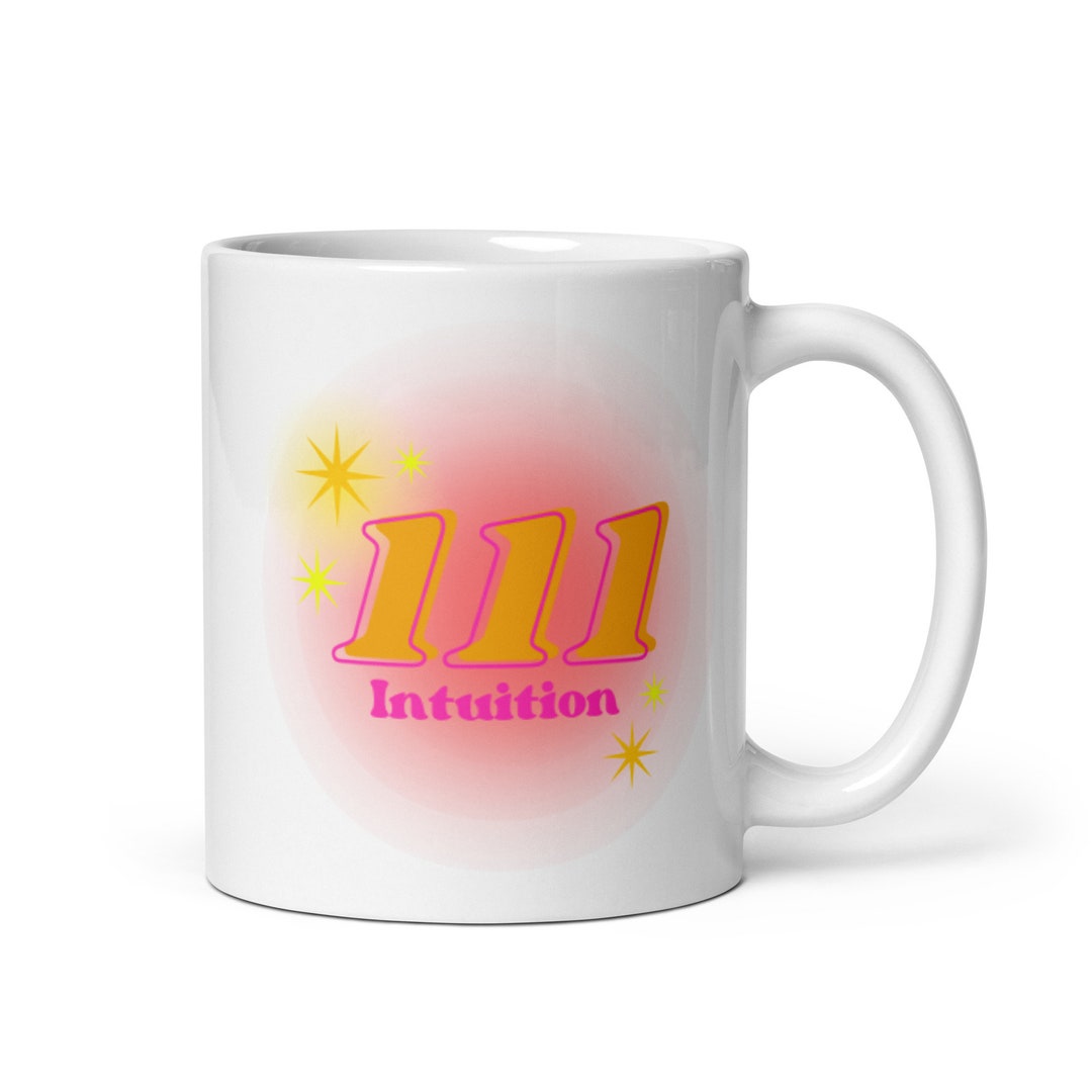 111 Angel Number Aura Mug - Etsy