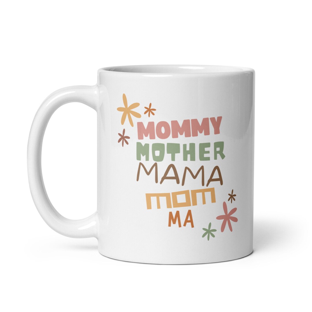 Boho Mommy, Mother, Mama, Mom, Ma Mug | Mama Gifts for New Mom | Cute ...