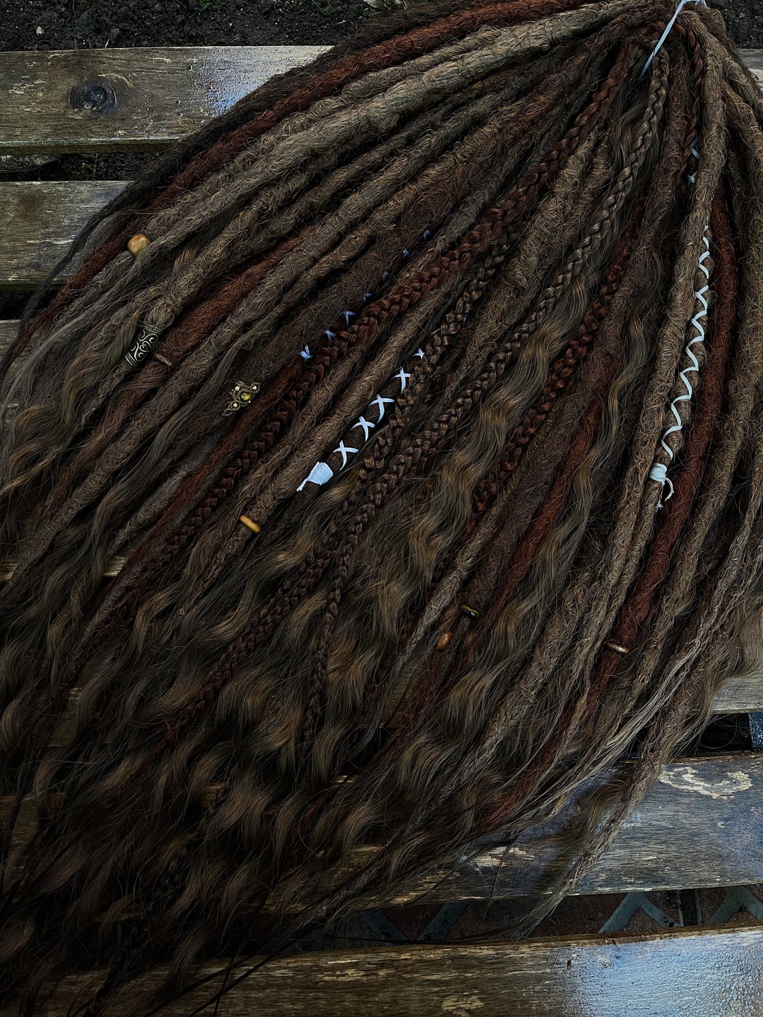 Dreadlocks Cyberdreads Dreads Kanekalon Extension - Etsy UK