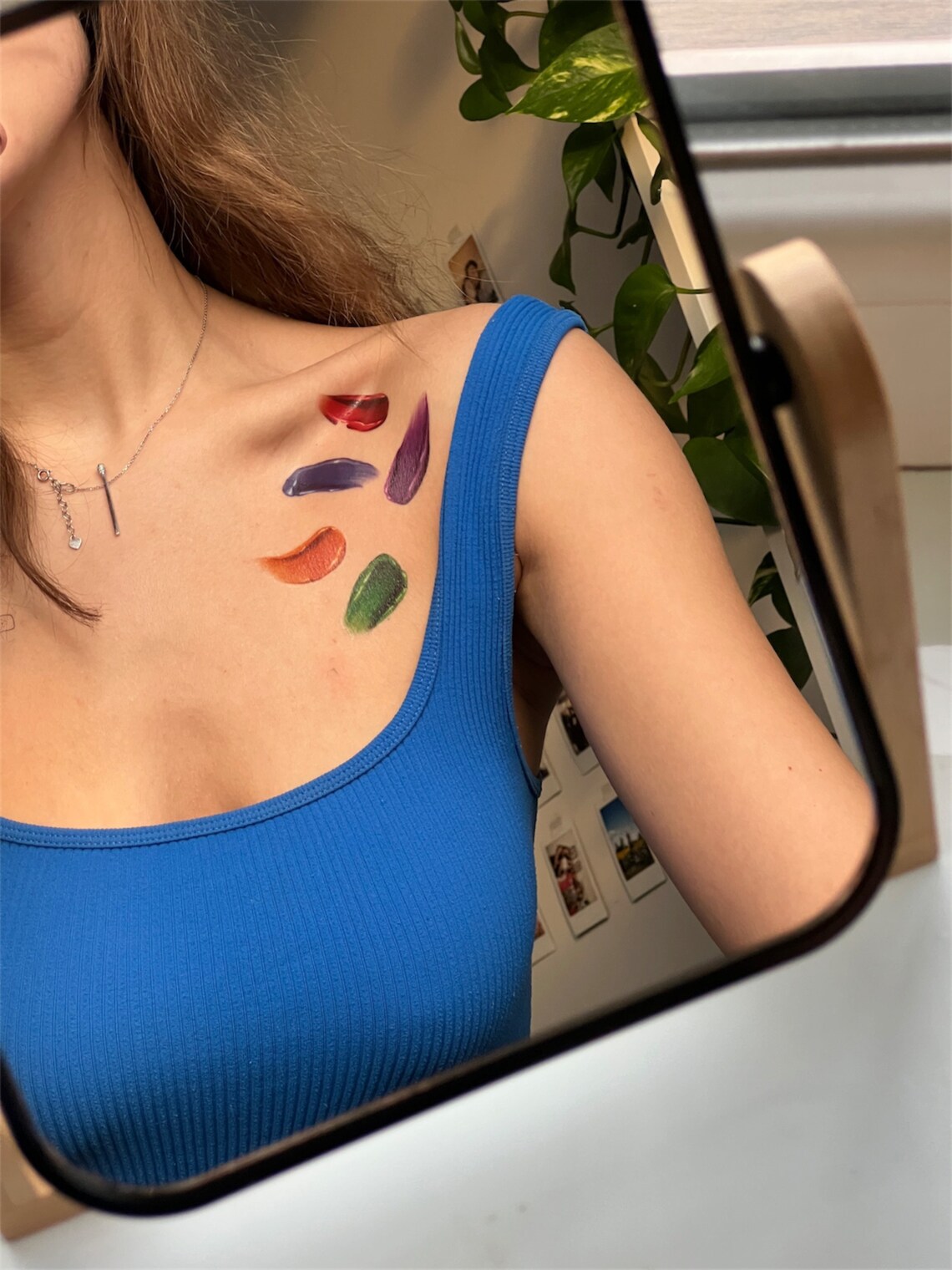 Temporary Tattoos Set Of 5 Tattoo Sticker Flower Fake Tattoos Simple Flower Tattoo In Bulk