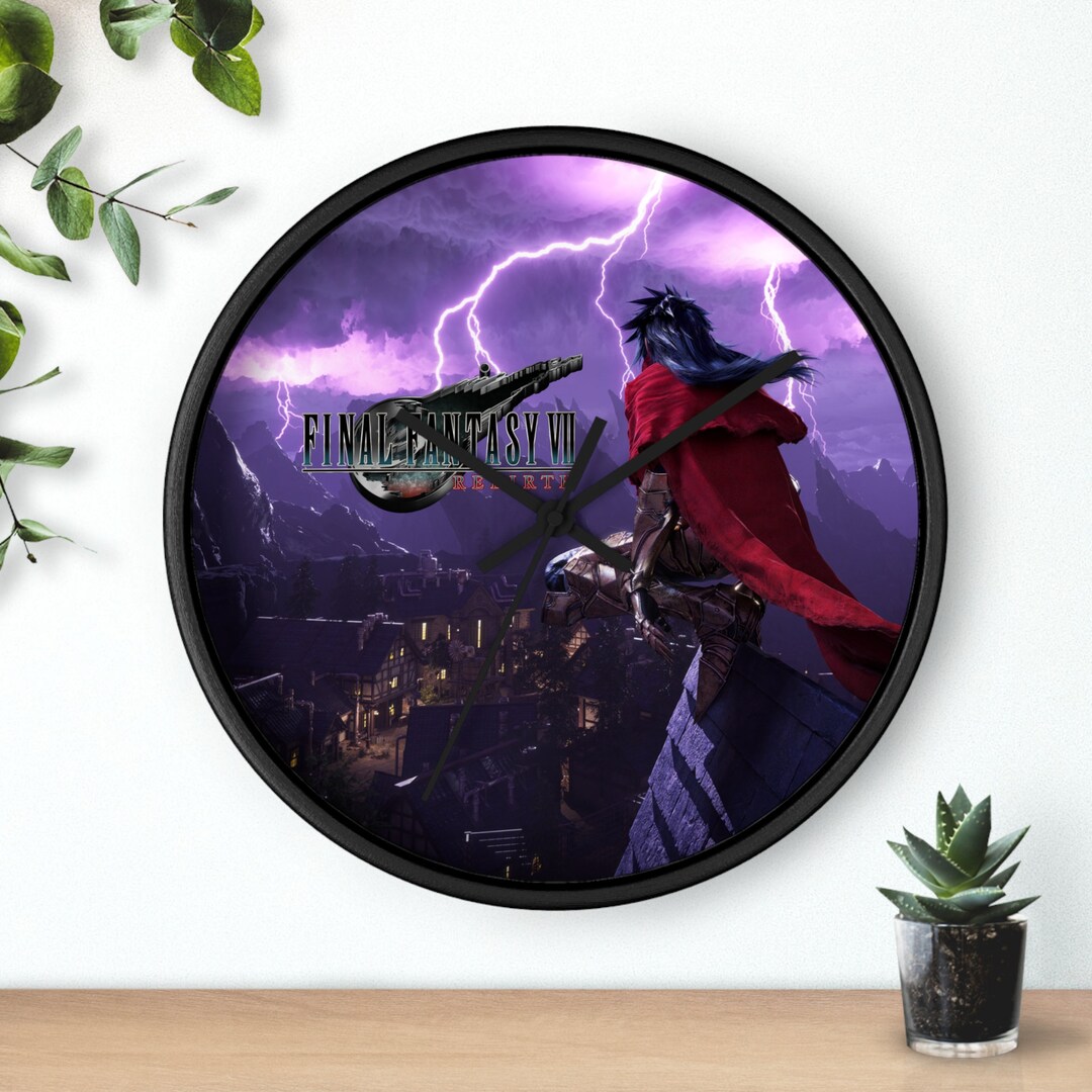 Series Final Fantasy VII Rebirth Wall Clock - Etsy