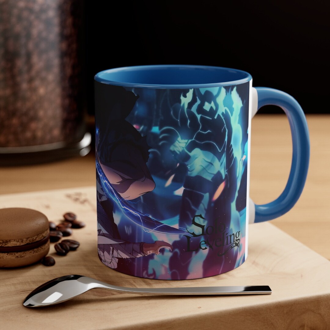 Anime Series Solo Leveling Accent Coffee Mug, 11oz Multicolor and ...
