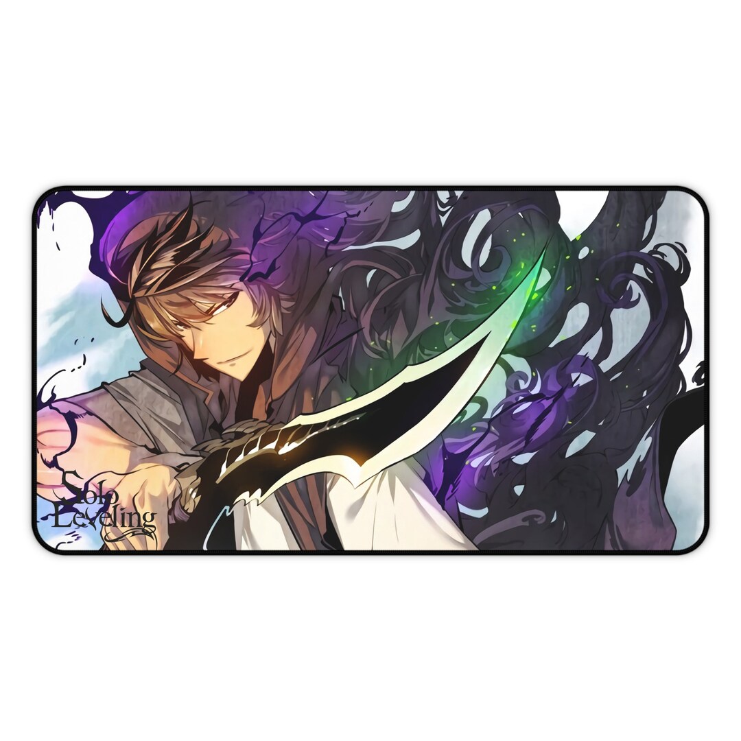 Anime Series Solo Leveling Desk Mat - Etsy