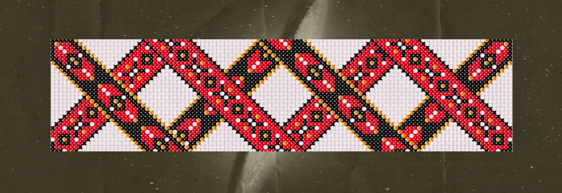 Traditional Ukrainian Folk Ribbon Helix Embroidery Instant PDF Download ...