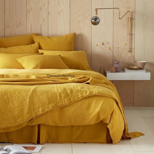Mustard Bedding - Etsy