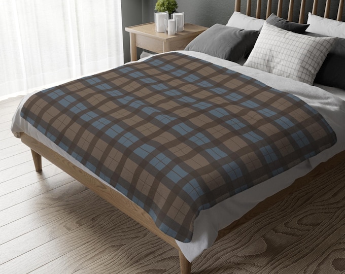 Outlander Watching Blanket | Super Soft Sherpa Fleece | Clan Fraser ...