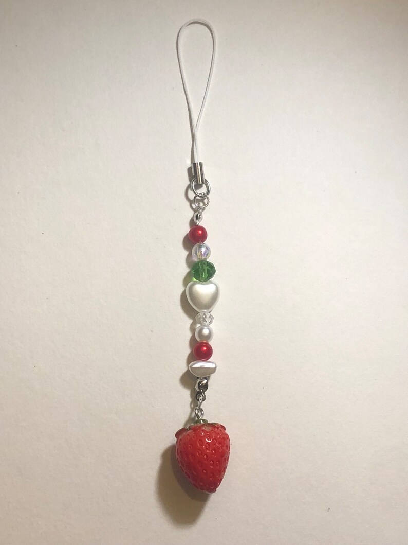 Phonecharm Softcore Kawaii Aesthetic Coquette Y2k Strawberry Grunge ...
