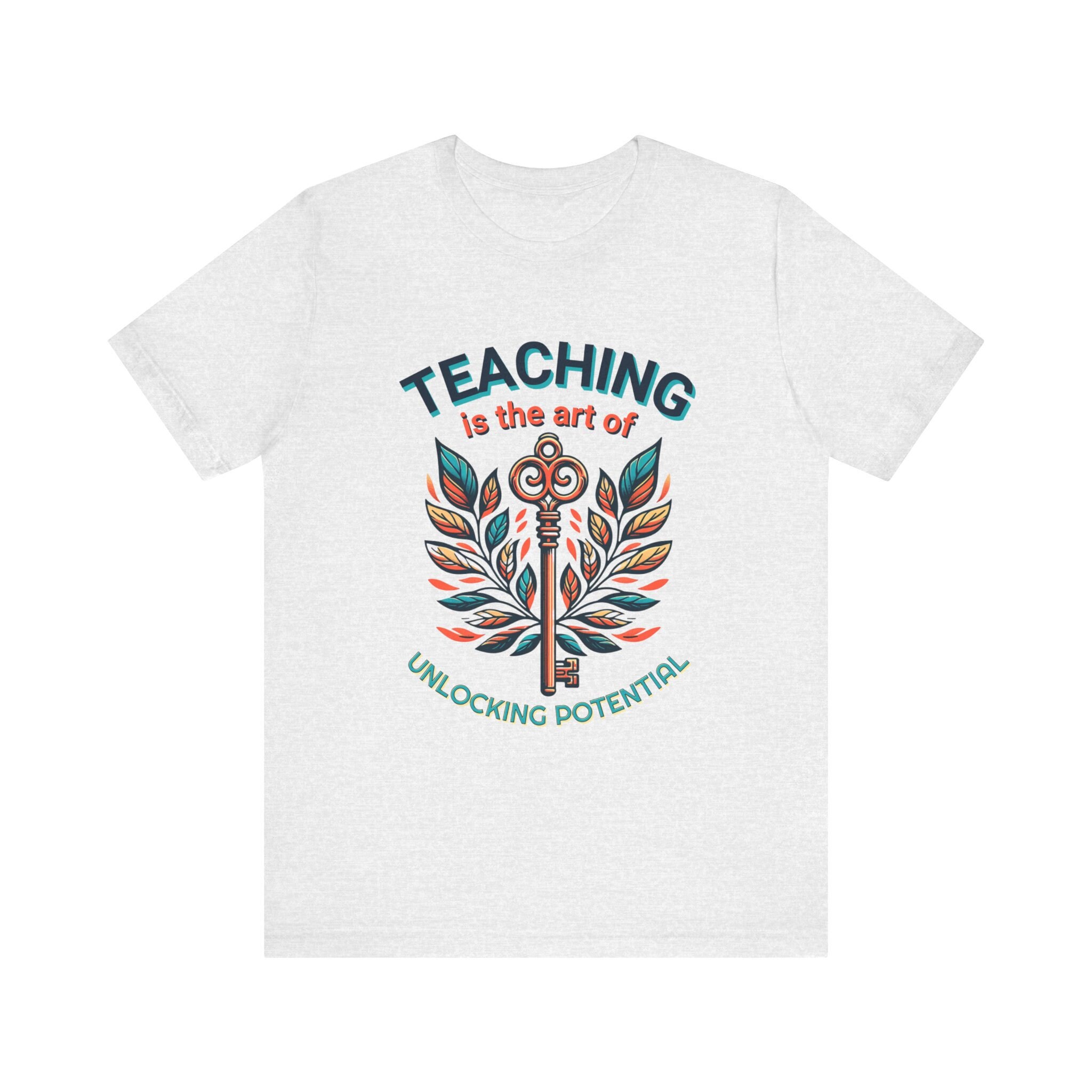 Teaching is the Art of Unlocking Potential, Educator T-shirt, Teacher T ...