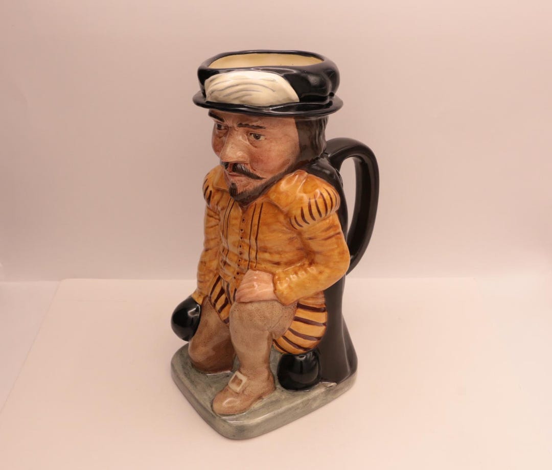 Royal Doulton Sir Francis Drake Character Jug 1980: Vintage D6660 ...