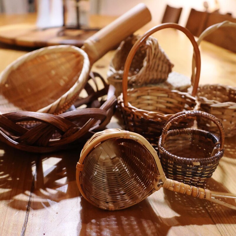 Small Wicker Basket - Etsy