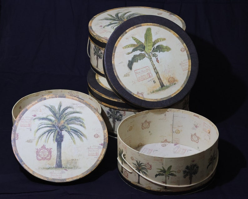 Palm Tree Nesting Boxes - Etsy