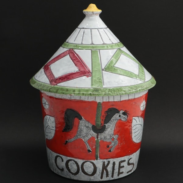 Carousel Cookie Jars - Etsy