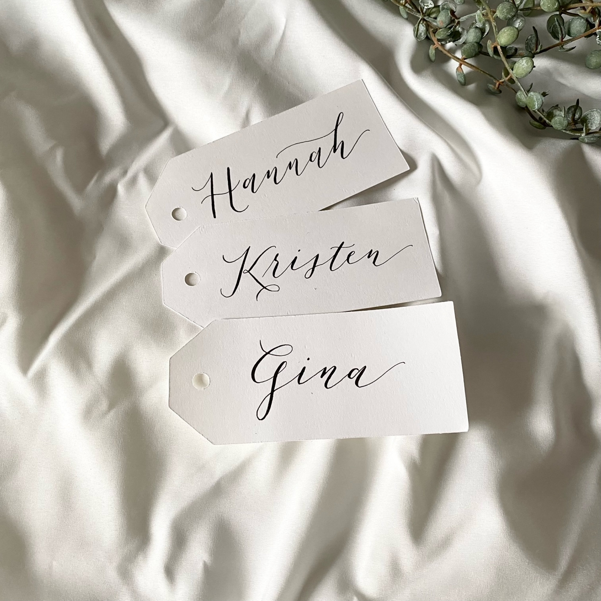 Calligraphy Custom Bridesmaid Gift Tags Custom Bridesmaid - Etsy