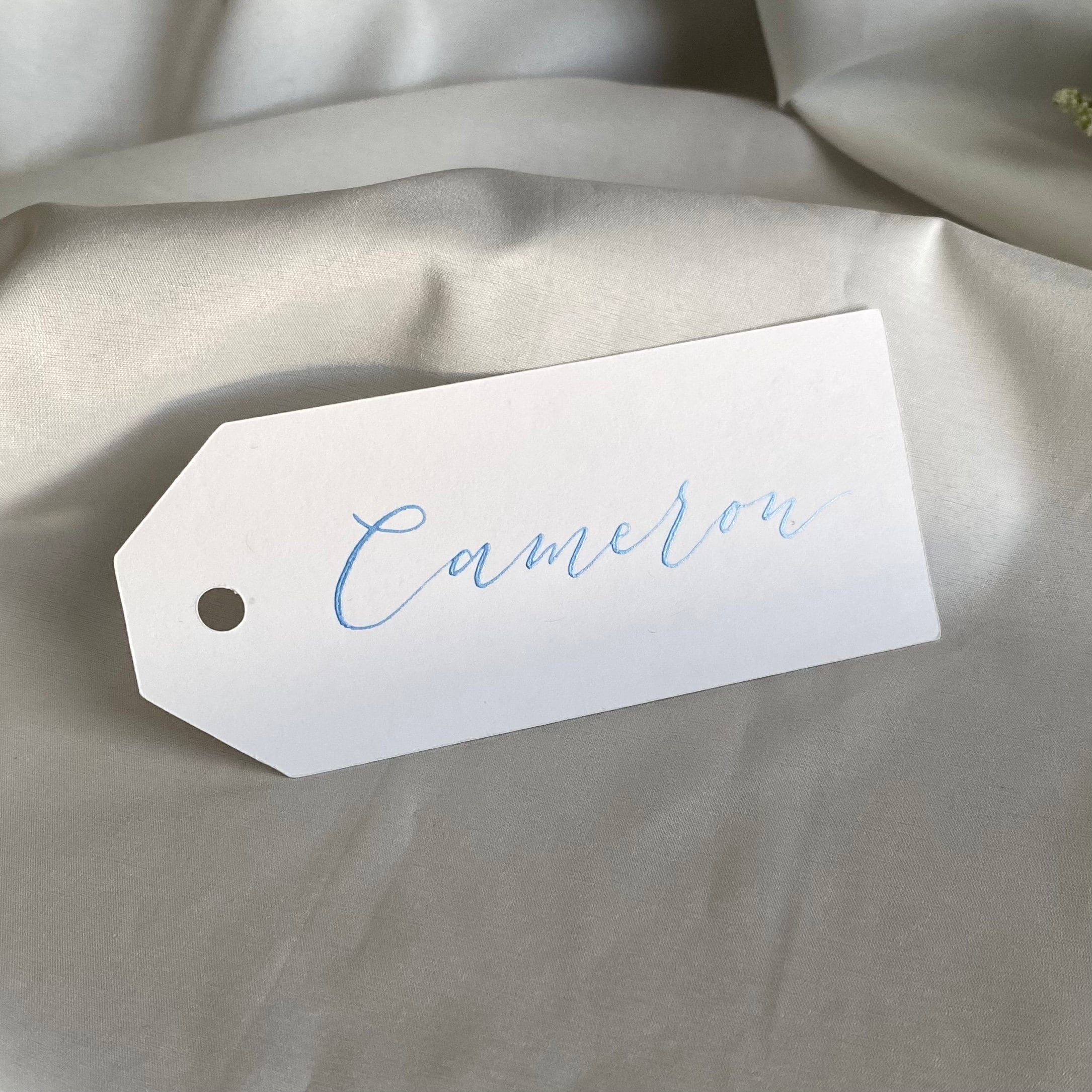 Calligraphy Custom Bridesmaid Gift Tags Custom Bridesmaid - Etsy
