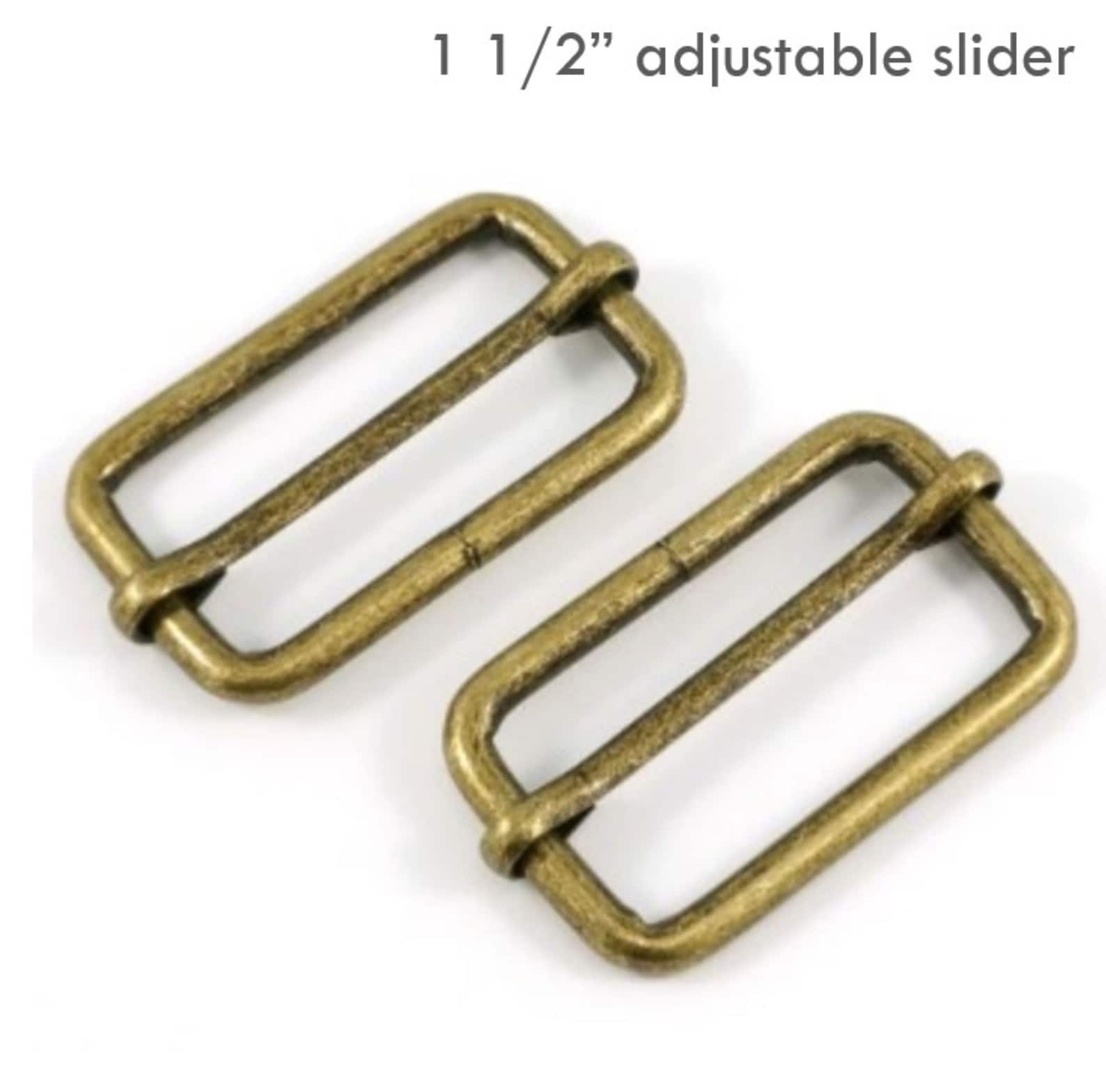 1-1/2" Adjustable Sliders - Quilting Hardware for Bags - Emmaline Bags ...