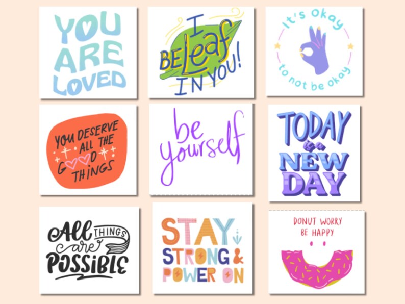 Lunchbox Love Notes for Kids: Inspirational Cards, Back to School ...