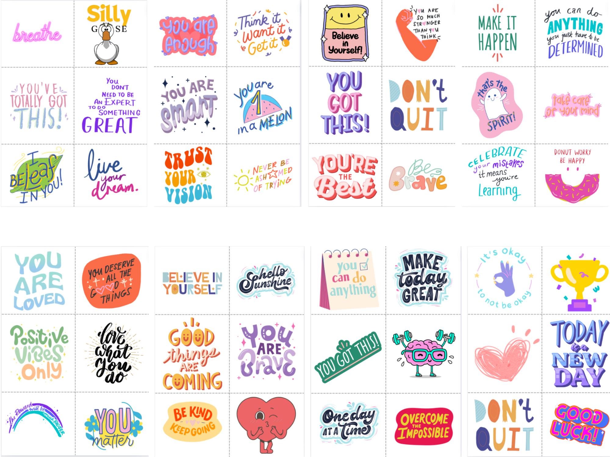 Lunchbox Love Notes for Kids: Inspirational Cards, Back to School ...