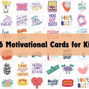 Lunchbox Love Notes for Kids: Inspirational Cards, Back to School ...