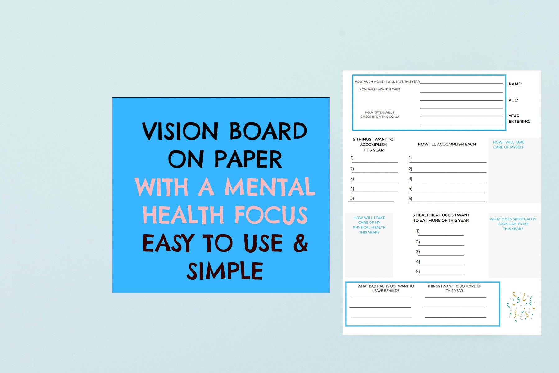 Mental Health Vision Board Ideas at Hayley Stokes blog