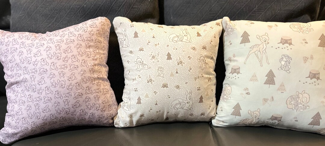 Handmade Disney Bambi Pillow – 30cm Decorative Cushion - Etsy