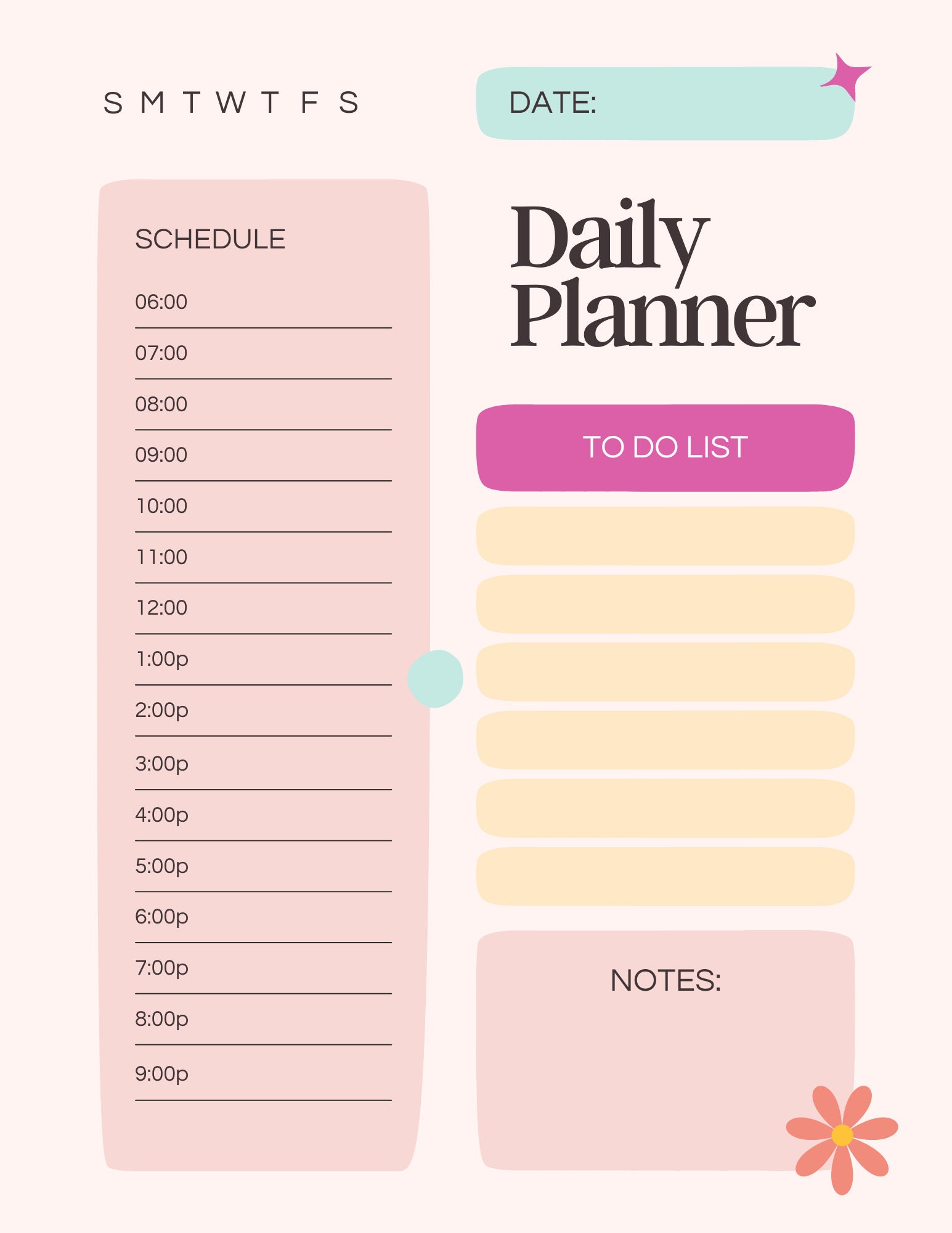 ADHD Planner Bundle Adult, Habit Tracker, Downloadable Planner, Notepad ...