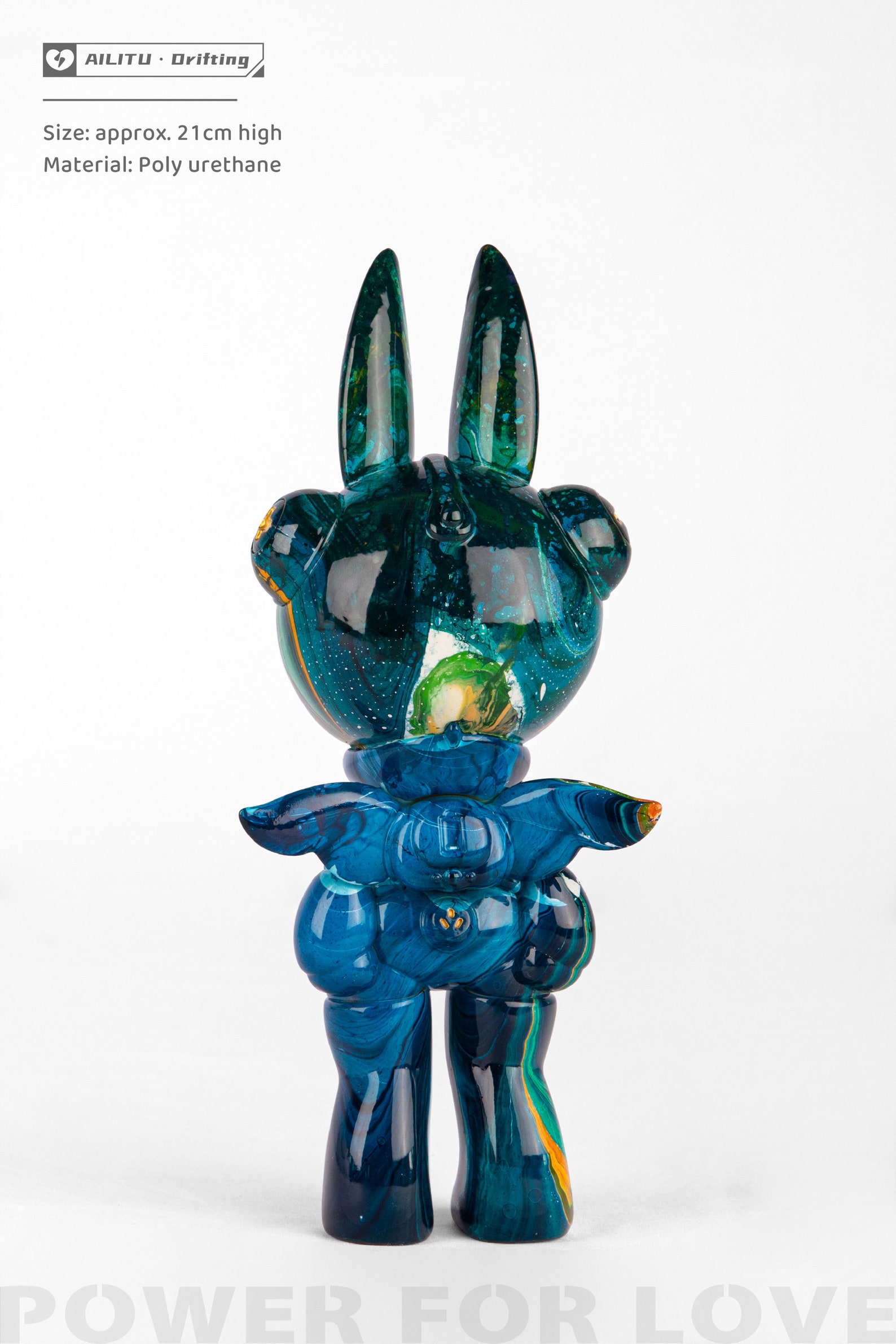Art Designer Toy Figure/ailitu Galaxy Cobalt Blue/material Polyurethane ...