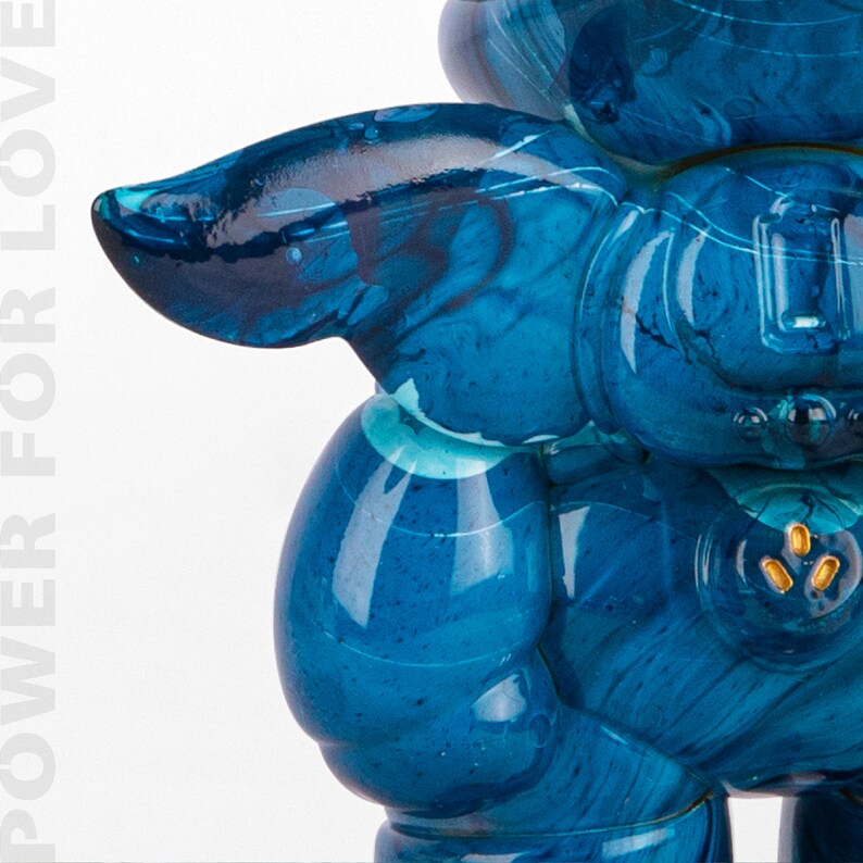 Art Designer Toy Figure/ailitu Galaxy Cobalt Blue/material Polyurethane ...
