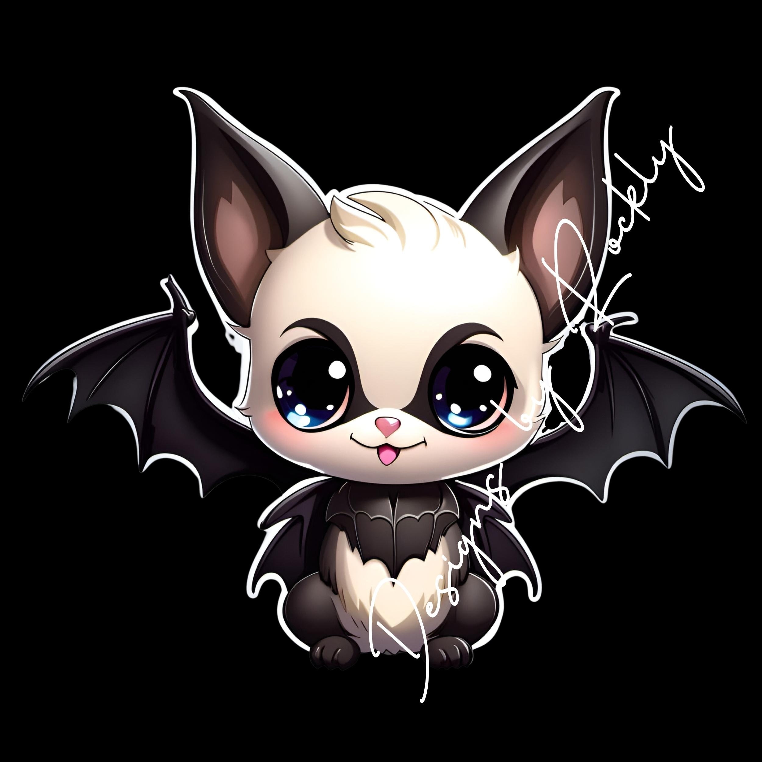 12x12 Chibi Bat Clipart, Chibi Art, Chibi Anime, Chibi Stickers, Chibi ...