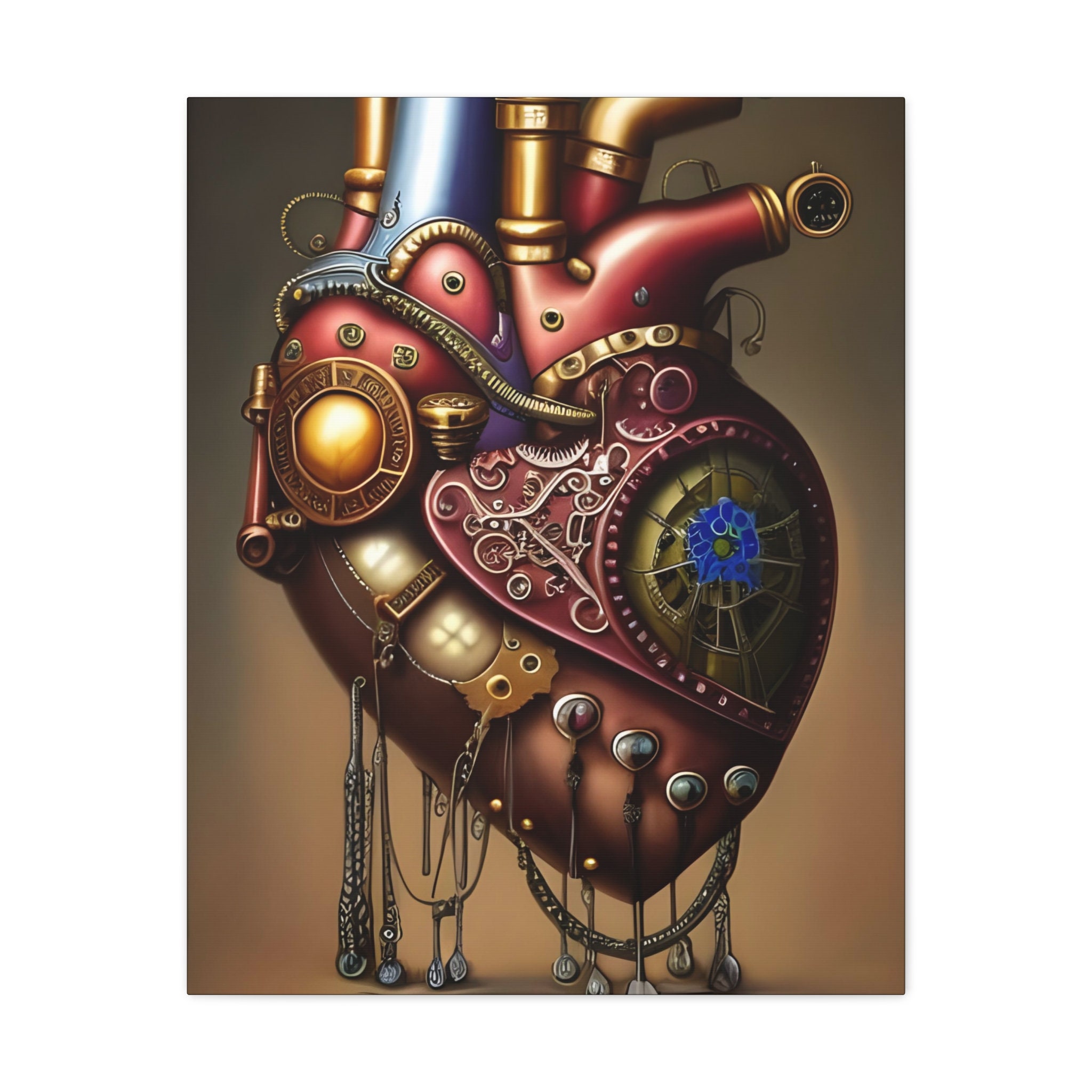 Mechanical Heart Art