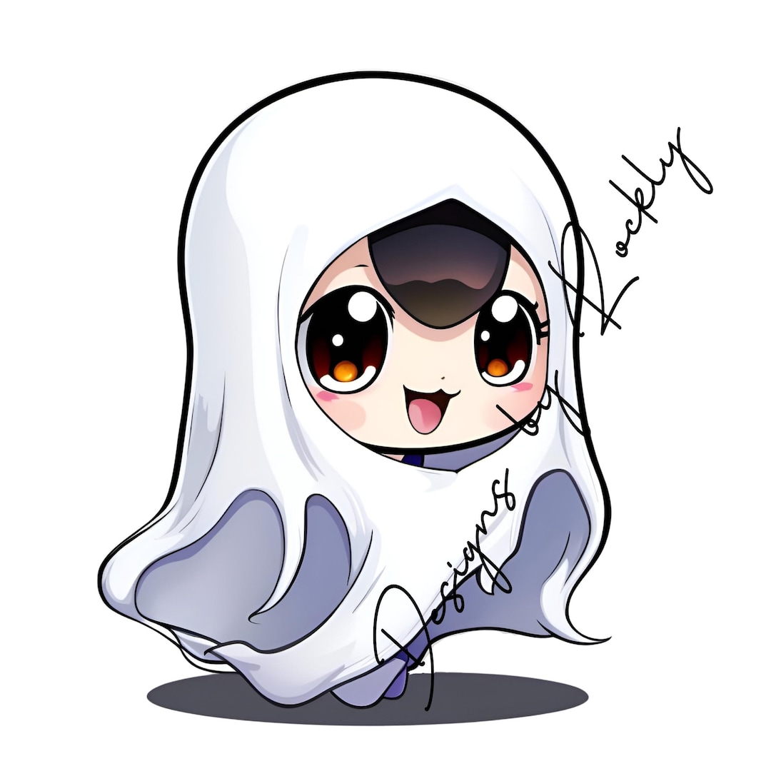 12x12 Chibi Ghost Clipart Chibi Art Chibi Anime Chibi - Etsy Australia