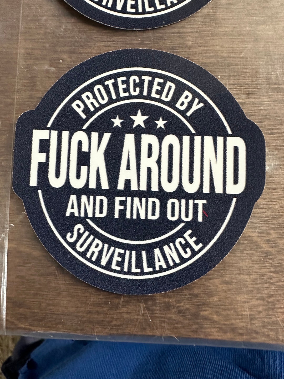 FAFO Surveillance Sticker-set OF 6 - Etsy