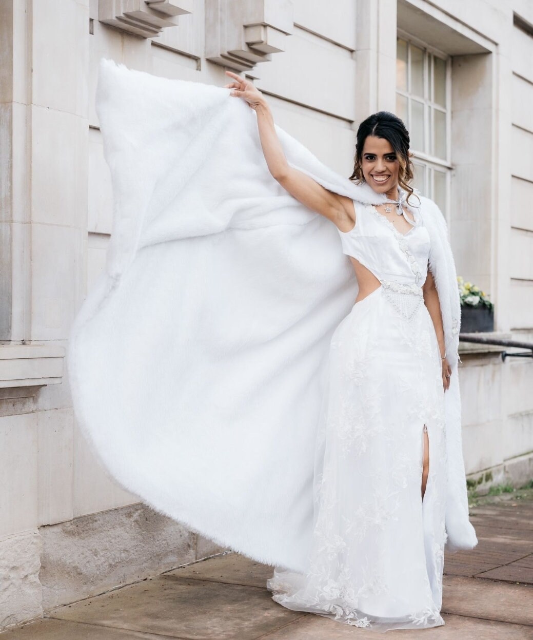 Hooded Cloak Bridal Cape Wedding Full Length - Etsy