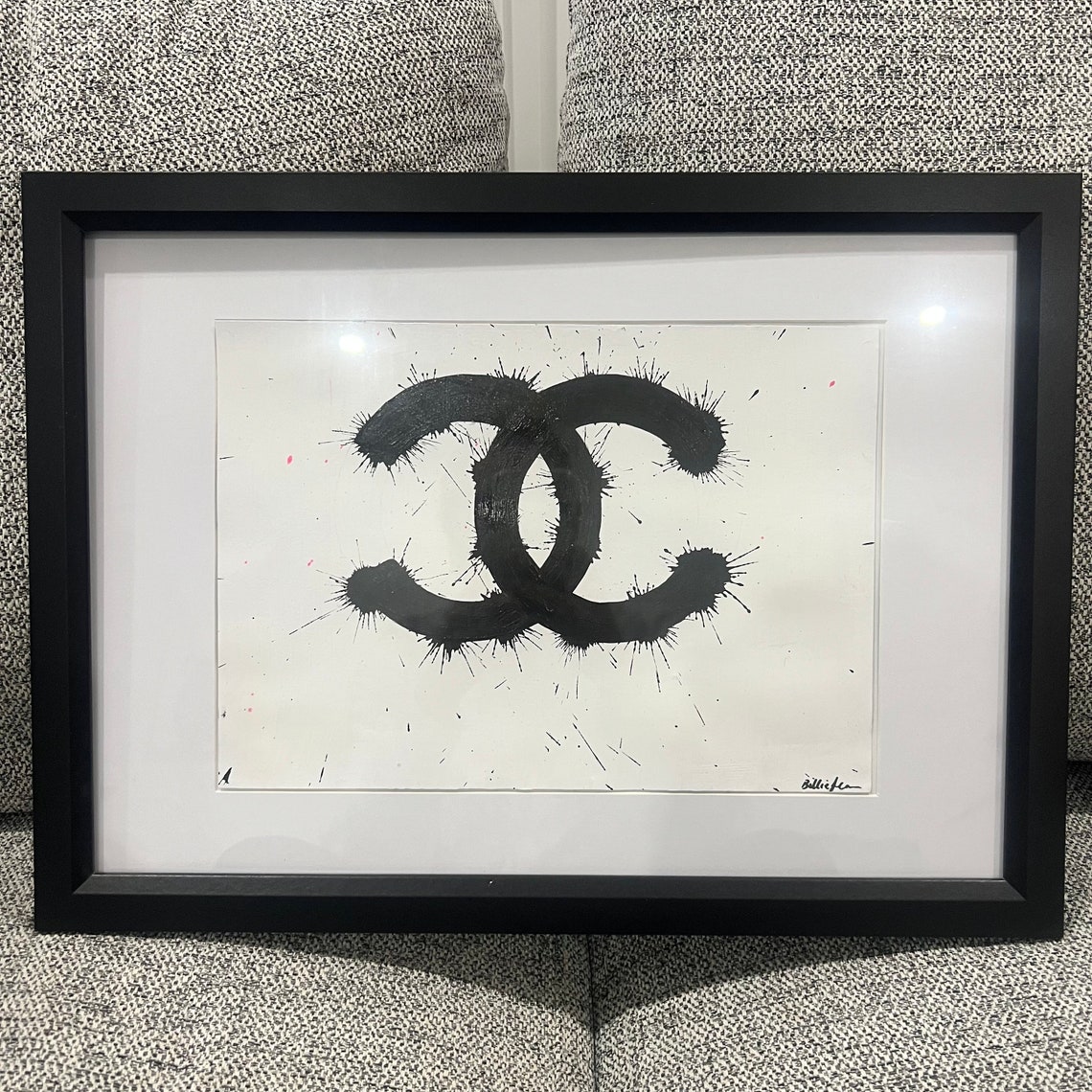 Chanel Print, Chanel Logo Print, Printable Wall Art, Modern Art ...