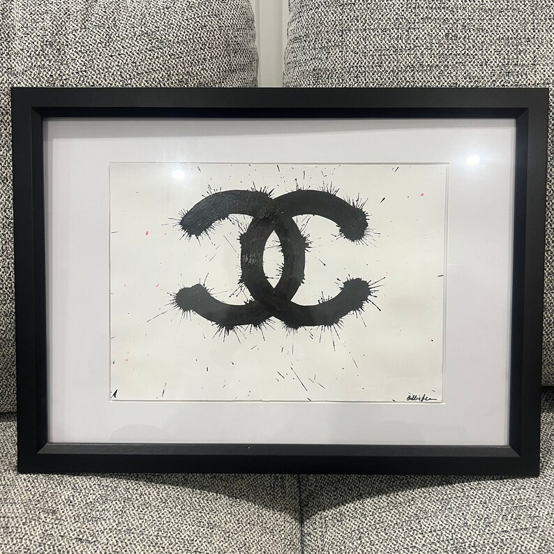 Chanel Print, Chanel Logo Print, Printable Wall Art, Modern Art ...