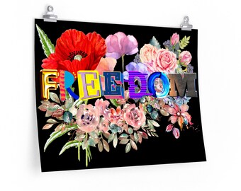 Poster Floral Design Wall Art Home Decor Floral Design Celebrate ...