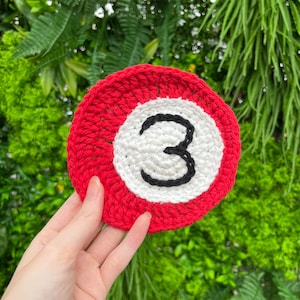 Crochet PATTERN 8 Ball Coaster, Beginner Friendly, Easy, Simple ...