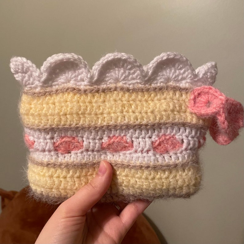 Crochet PATTERN Strawberry Shortcake Clutch Easy - Etsy