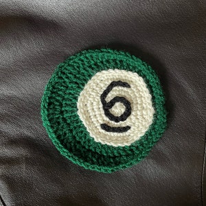 Crochet PATTERN 8 Ball Coaster, Beginner Friendly, Easy, Simple ...