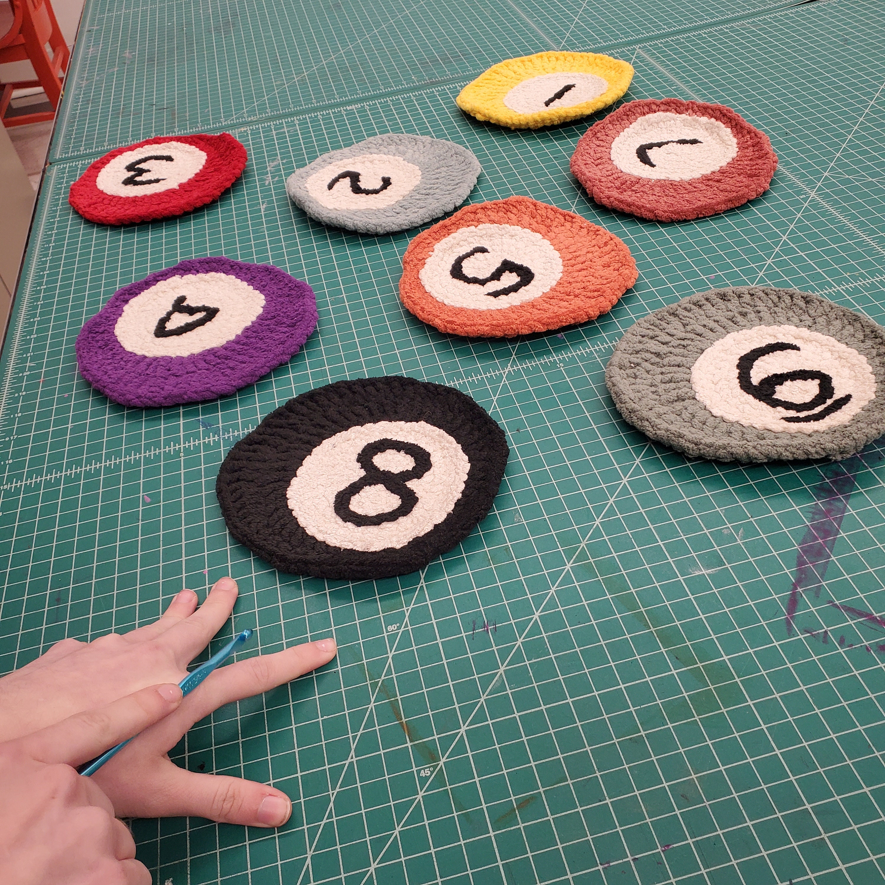 Crochet PATTERN 8 Ball Coaster, Beginner Friendly, Easy, Simple ...