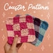 Crochet PATTERN Star Coaster, Easy Intermediate, Simple, Easy to Follow ...