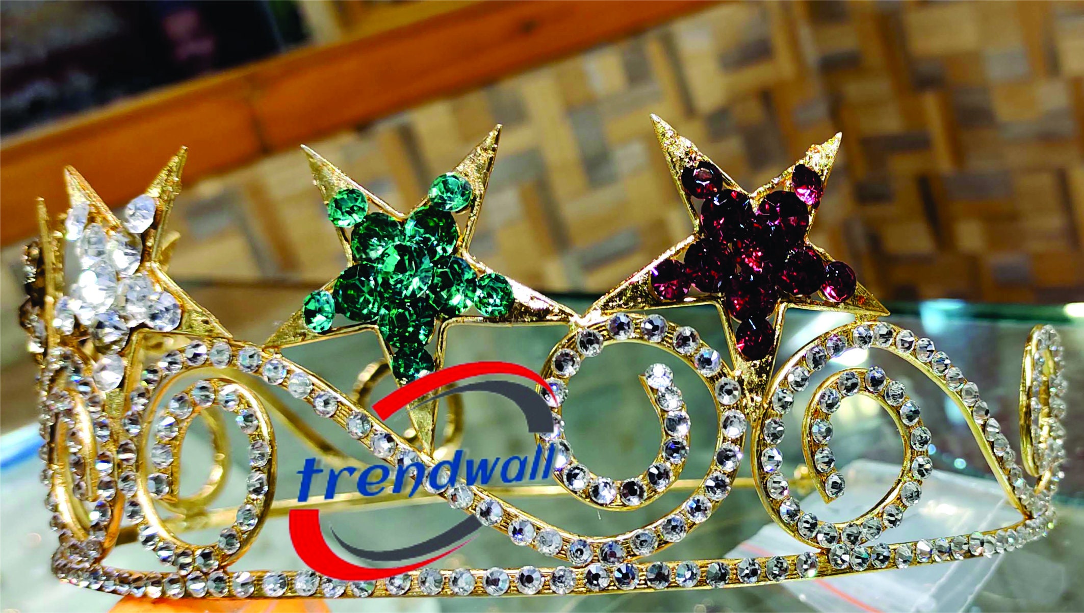 OES Grand Matron 5 Star Crown in Gold Tone With Rhinestone - Etsy