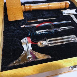 Masonic Freemason Working Tools Full Size Metal Brass Made Best Quality ...