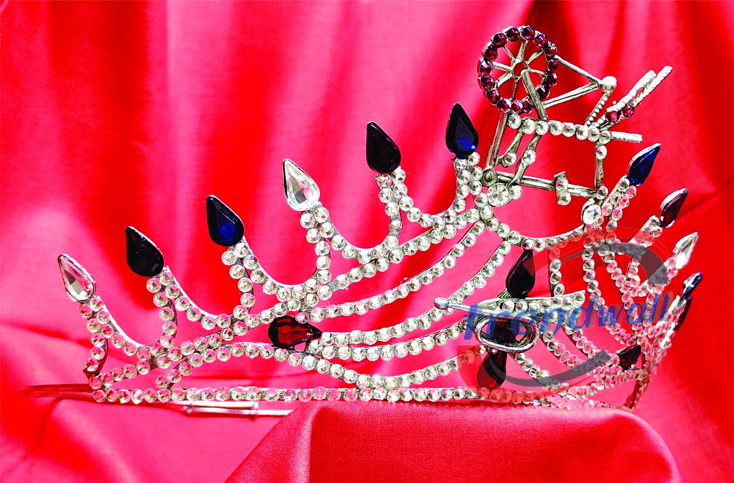 Heroines of Jericho Crown in Silver Tone Decorated With - Etsy