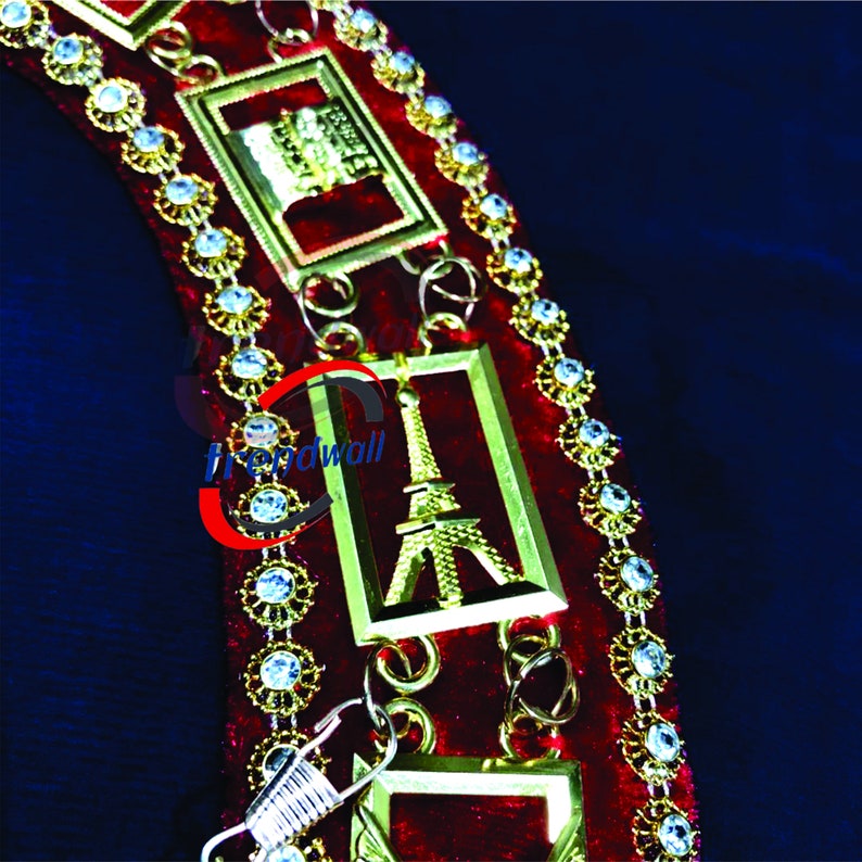 Heroines of Jericho Women's Chain Collar Masonic HOJ - Etsy
