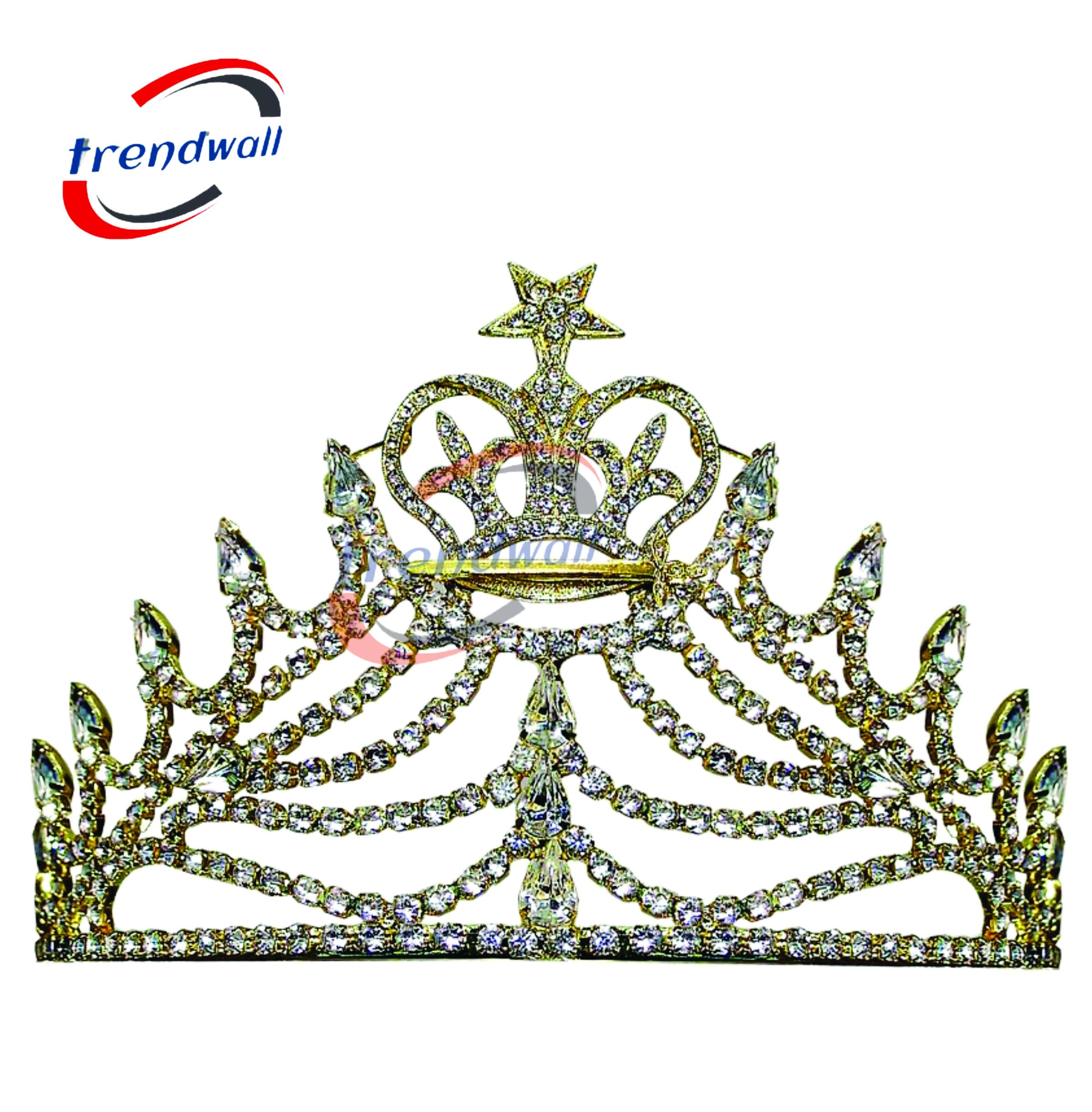 Masonic Amaranth Masonic Crown Gold Tone With Rhinestone Beautiful ...