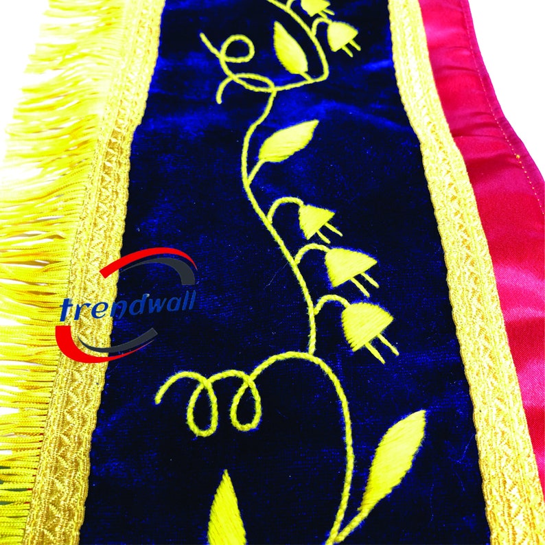 Masonic Freemason Past Matron Sash Custom Chapter Name , Masonic Order ...