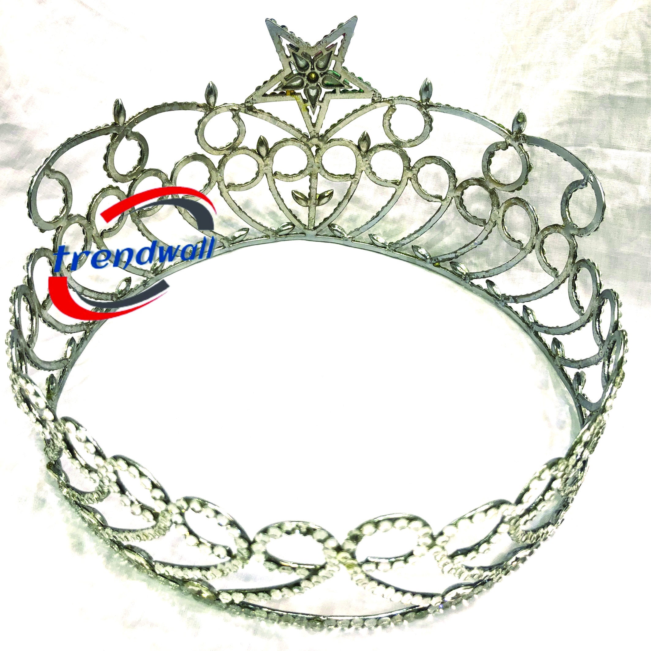 Masonic Associate Matron OES Full Head Crown in Silver Tone - Etsy
