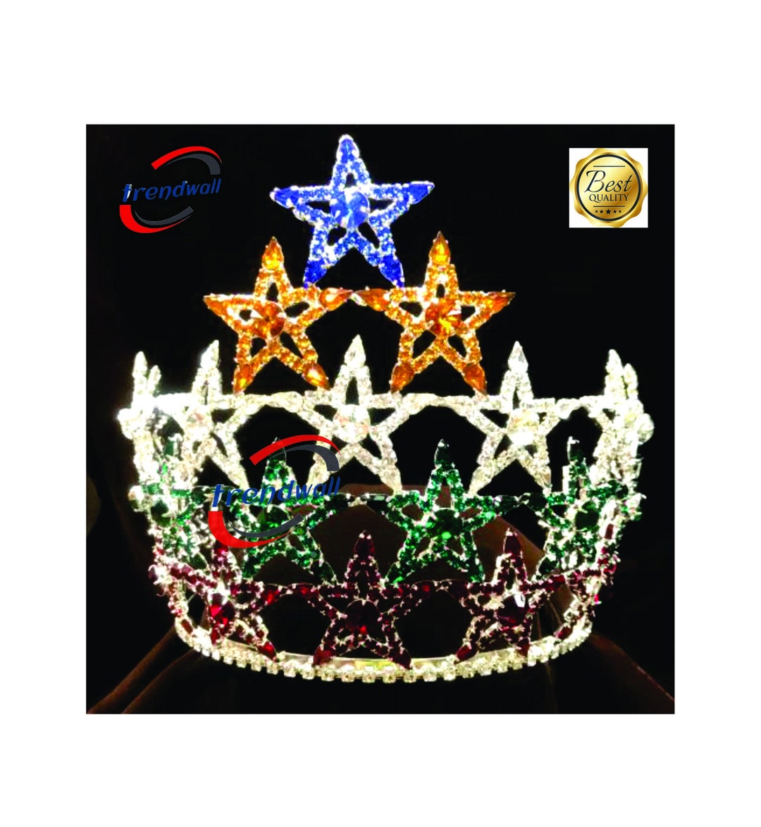 Masonic Freemason Grand Matron Biggest Size OES Crown 22 Stars in Gold ...