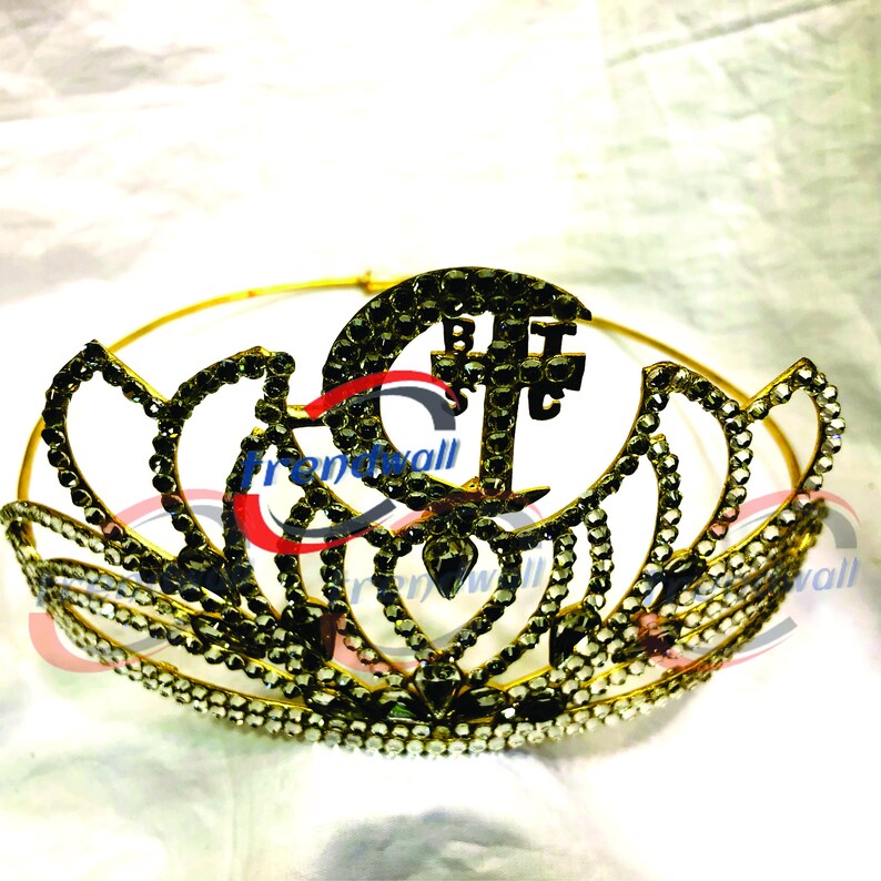 Masonic Knight Templar BTSC Crown in Gold Tone With Rhinestone - Etsy