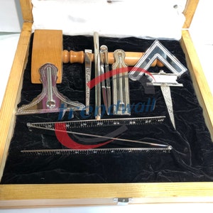 Masonic Freemason Working Tools Full Size Metal Brass Made Best Quality ...